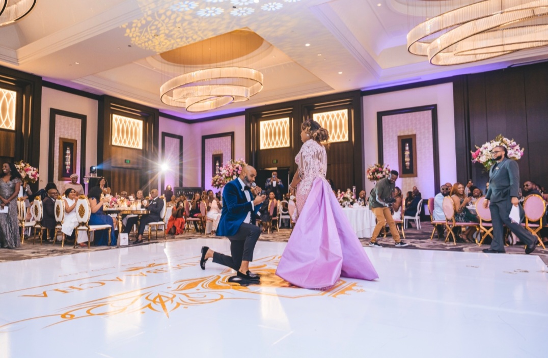 Martins Acha celebrates wife, Enosadeba Acha's 35th birthday in grand style