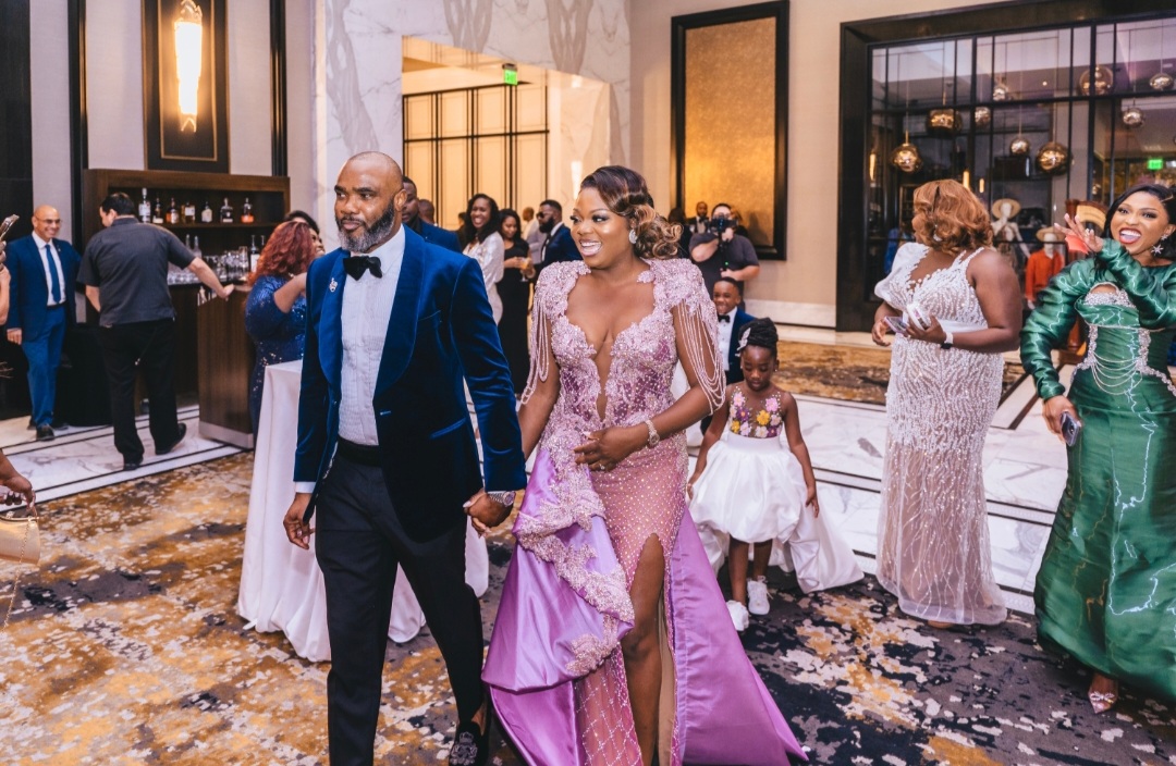 Martins Acha celebrates wife, Enosadeba Acha's 35th birthday in grand style