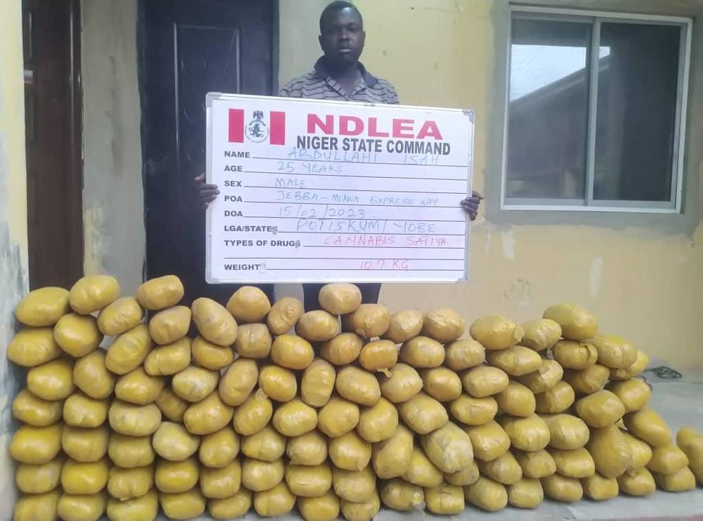 Chadian and others arrested as NDLEA recovers 2.6million opioids